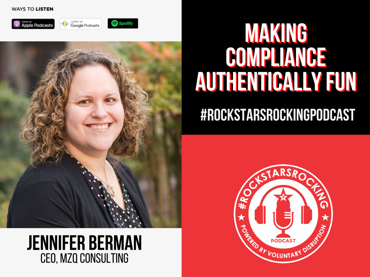 Making Compliance Authentically Fun with Jennifer Berman | Voluntary ...